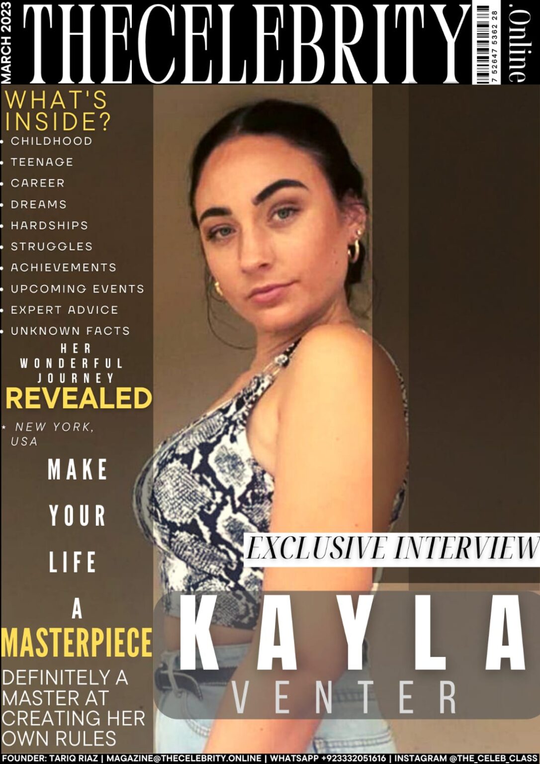 Kayla Venter Exclusive Interview - 'Dreams remain dreams until you take ...