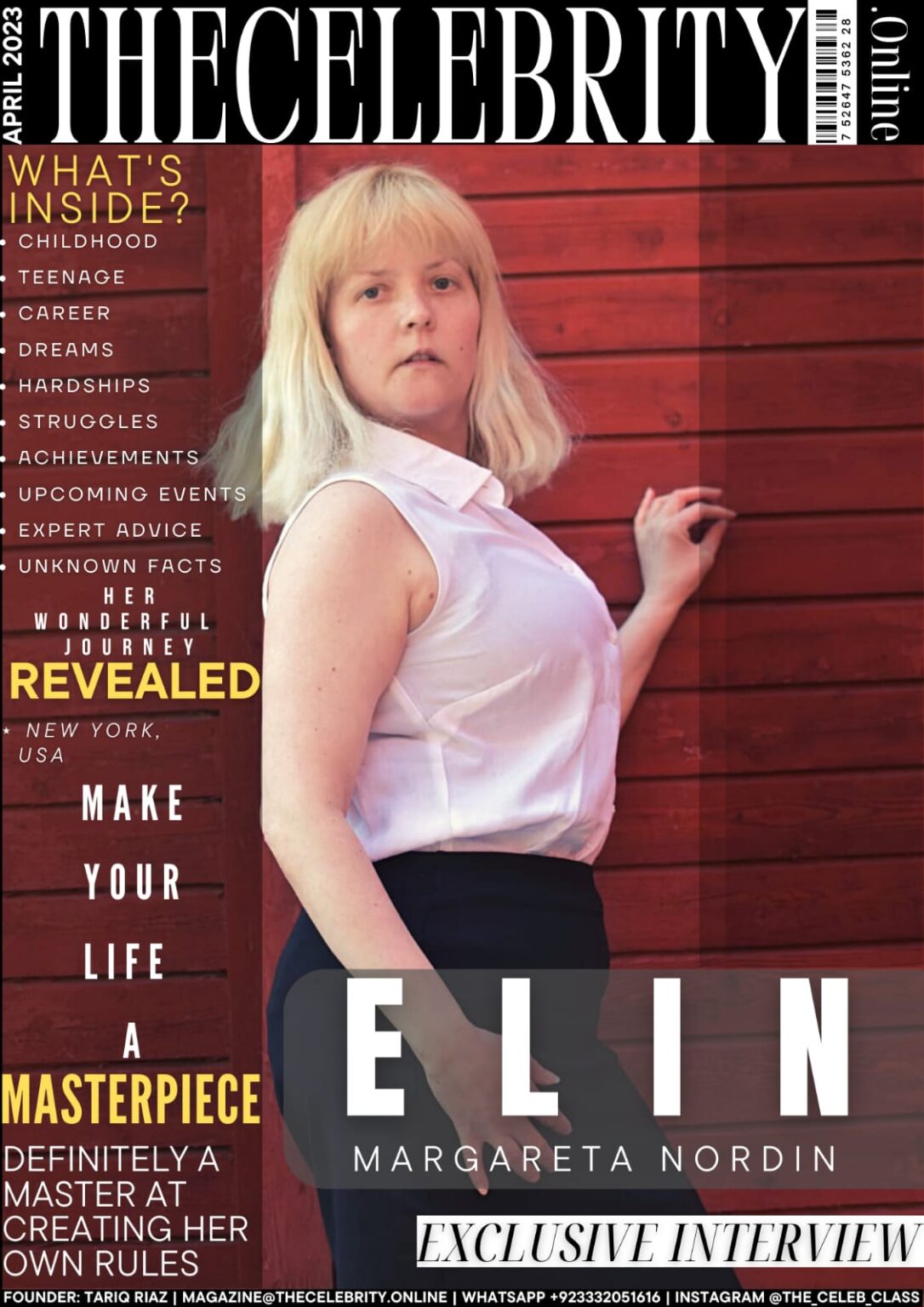 Elin-Margareta Nordin Exclusive Interview - 'Do it yourself because ...