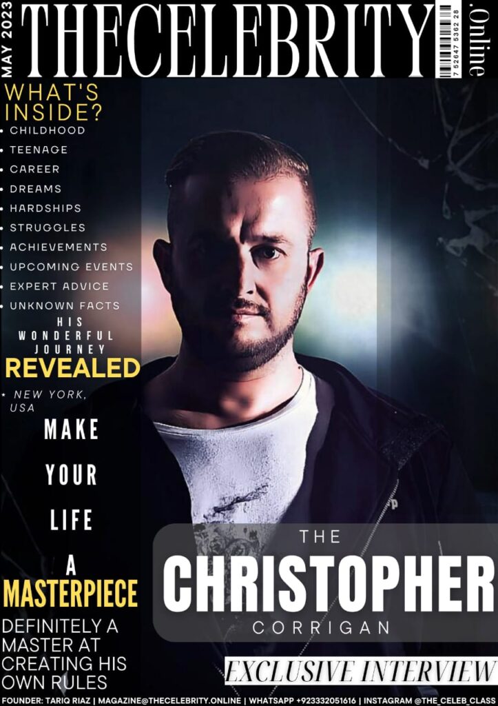 Christopher Corrigan Exclusive Interview - 'Stay true to yourself and your creative vision'