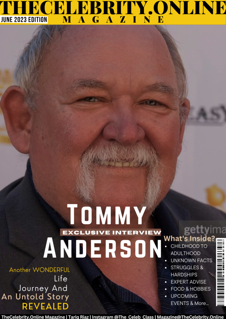 Tommy Anderson Exclusive Interview - 'Always Be Honest, Tell The Truth'
