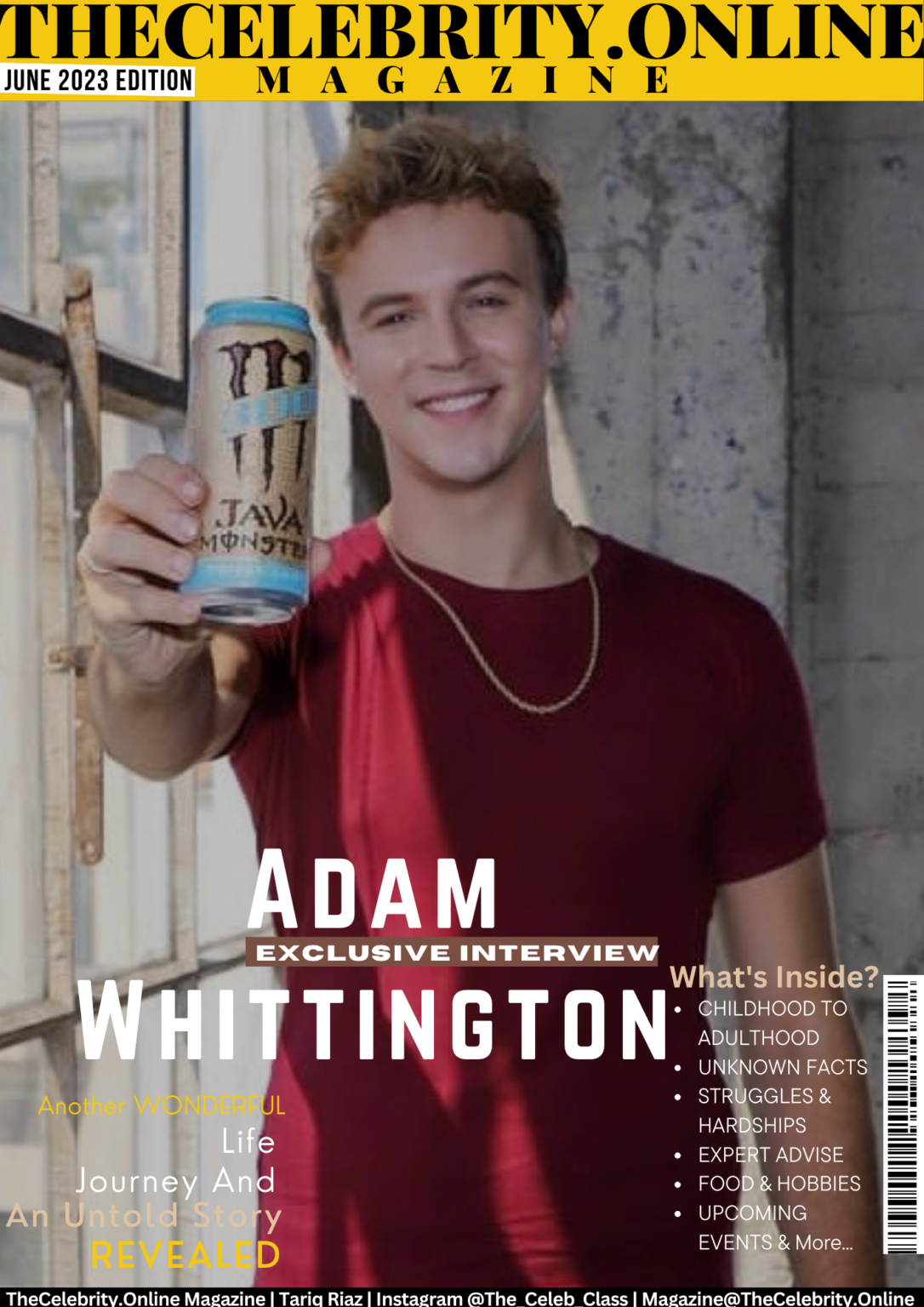 Adam Whittington Exclusive Interview - 'Always Remember That You Are ...