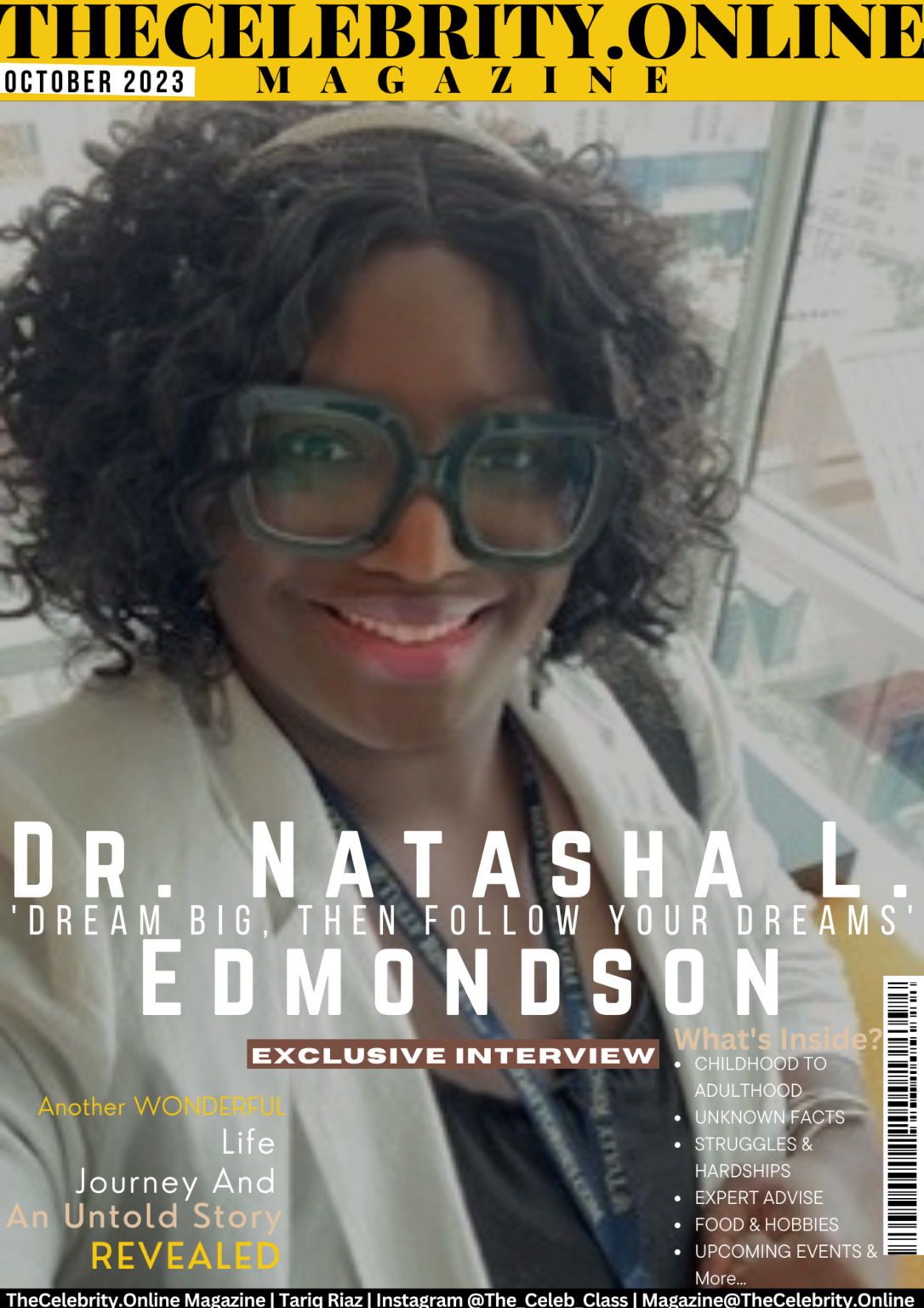 Dr. Natasha Edmondson Exclusive Interview - 'Dream Big, Then Follow ...