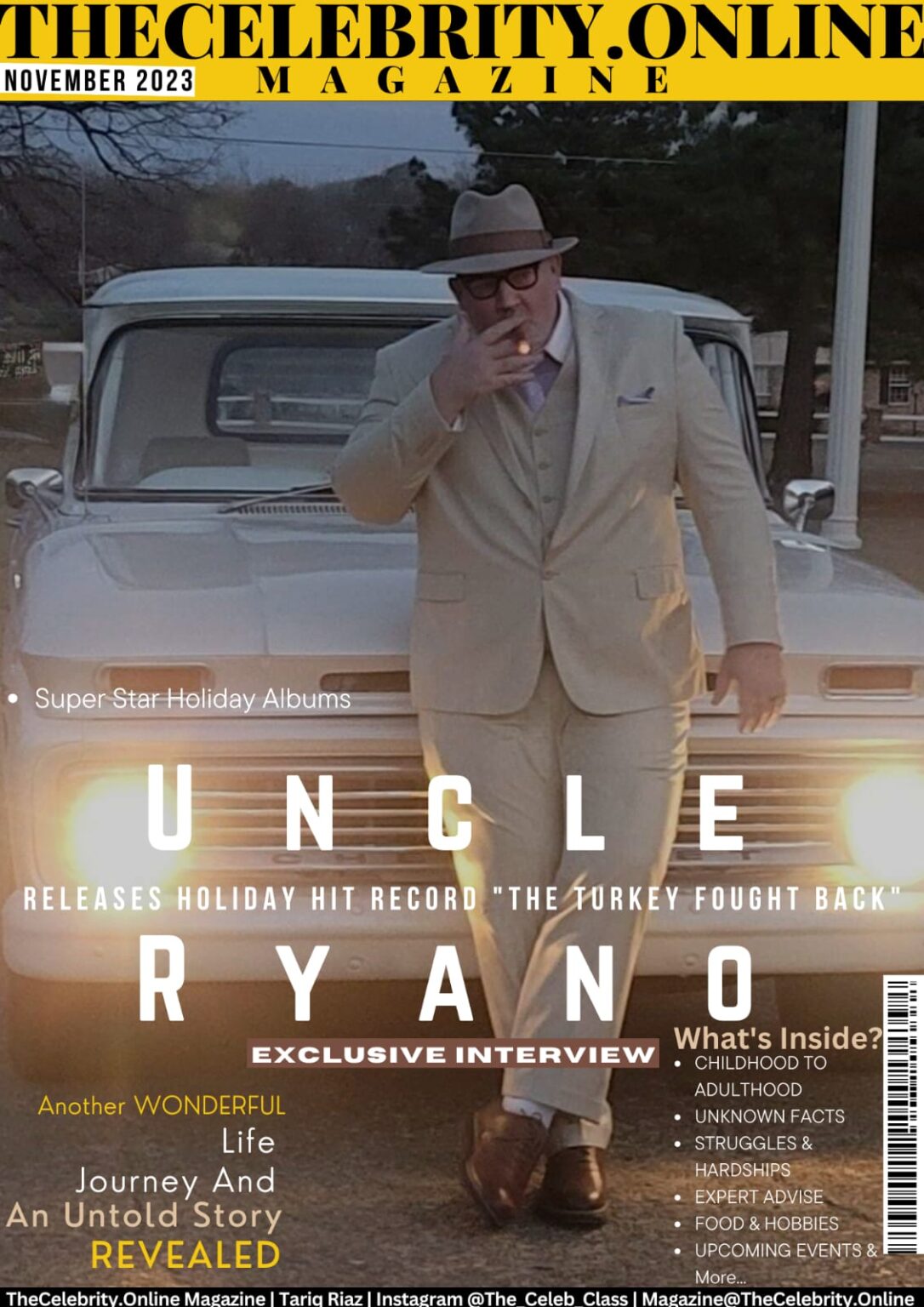 Uncle Ryano Releases Holiday Hit Record "The Turkey Fought Back ...